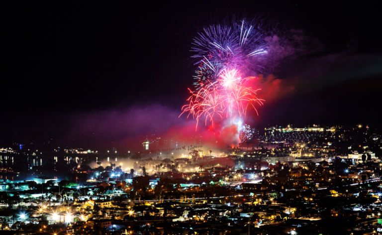 Santa Barbara Fireworks Show – Gabe Luna